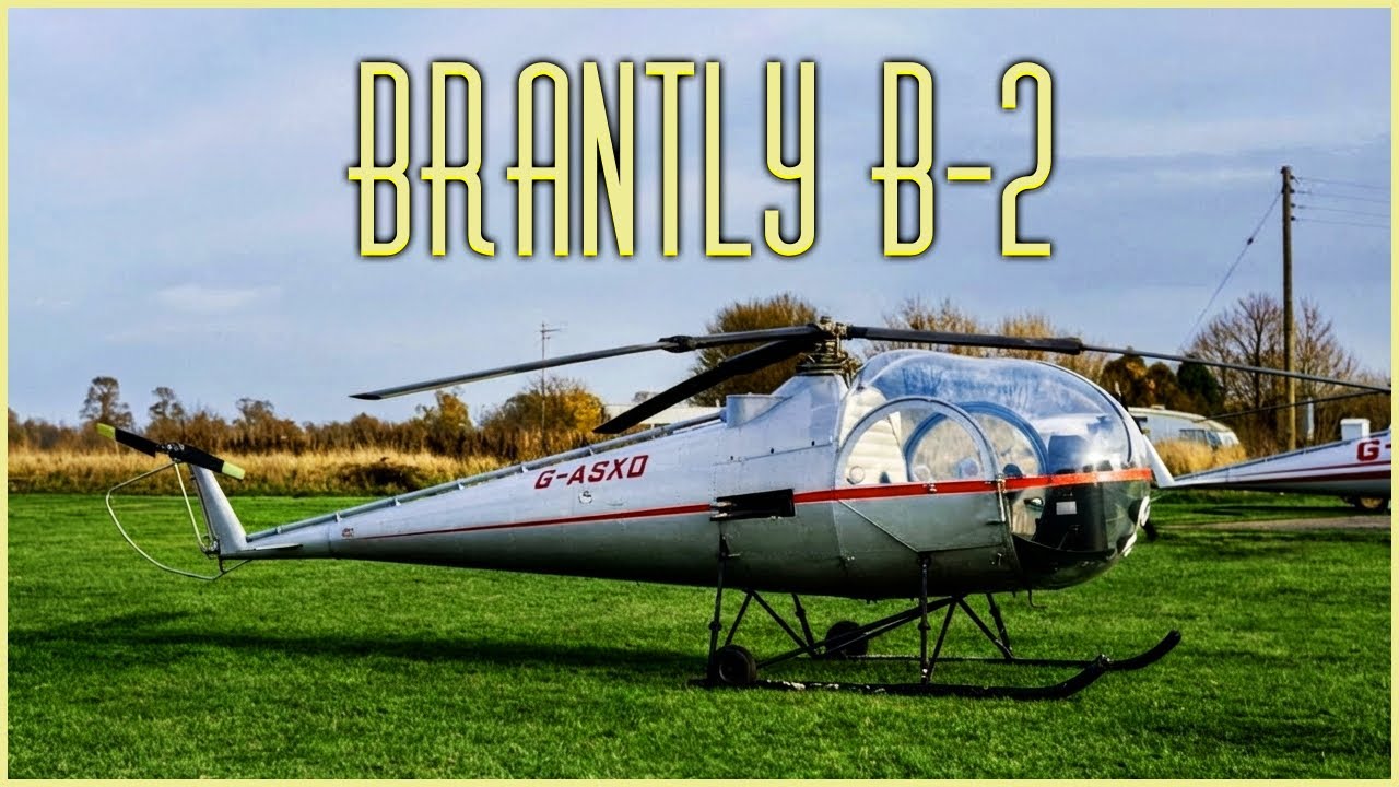 Brantly B-2: That Weird Old Helicopter That Looks Like An Ice Cream ...