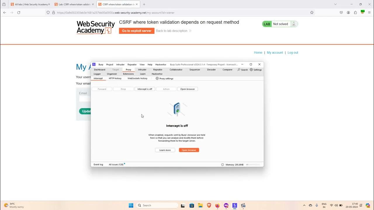 CSRF where token validation depends on request method - YouTube