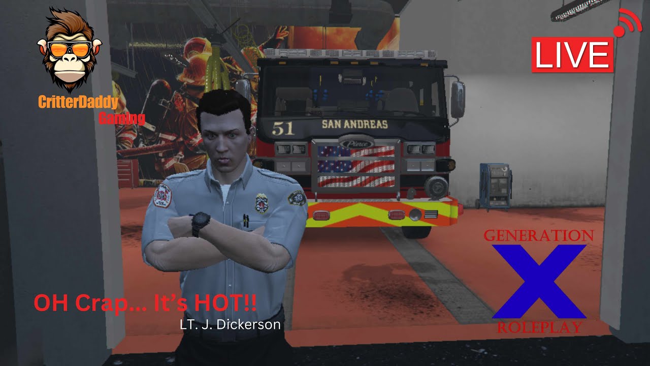 Oh CRAP.... IT's HOT!! \ Generation X Roleplay\ GTA V RP - YouTube