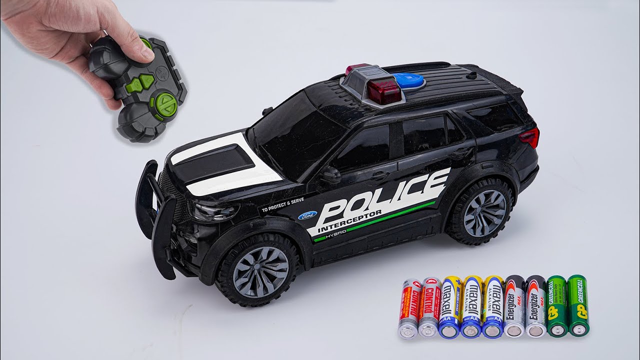 Unboxing RC Police Car, RC Heavy Haulage, Mechanical Train Engine Car ...