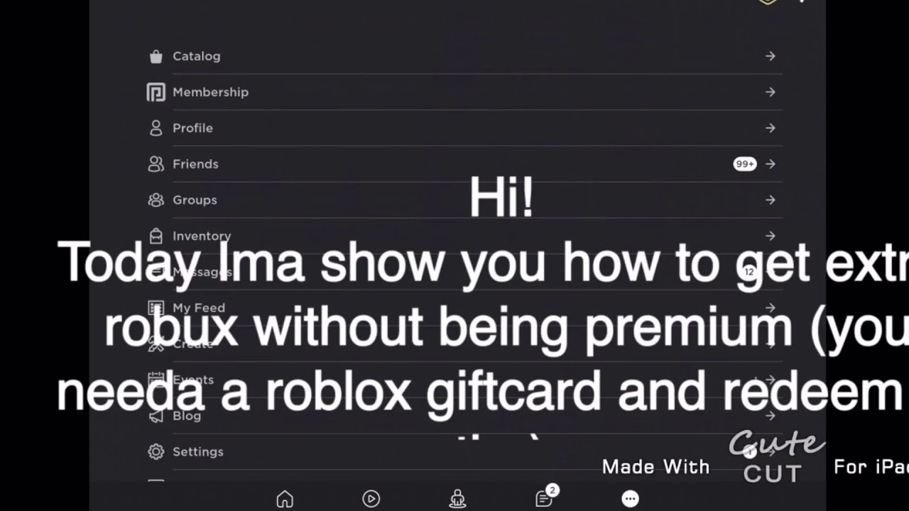 How to get extra robux after buying robux with a gift card!(without ...