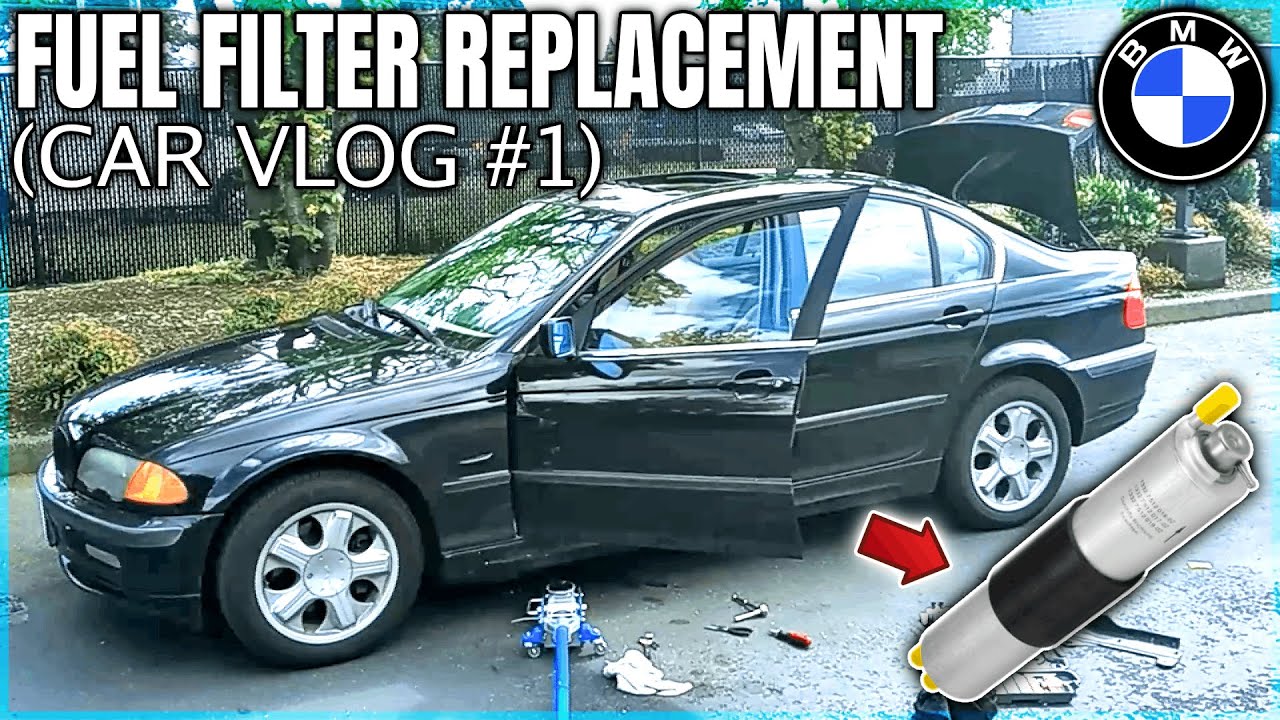 Fuel Filter Replacement On My 2000 BMW 328i - YouTube
