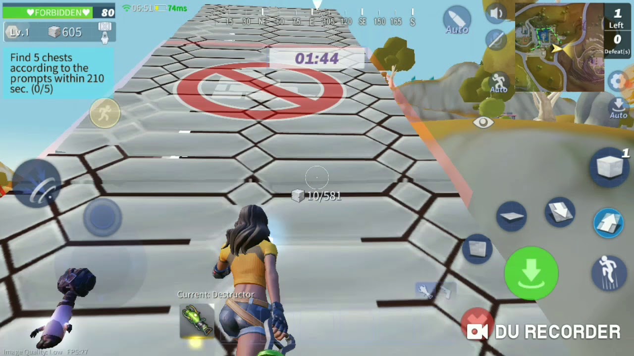 ♥How To Build Faster In Creative Destruction♥ - YouTube