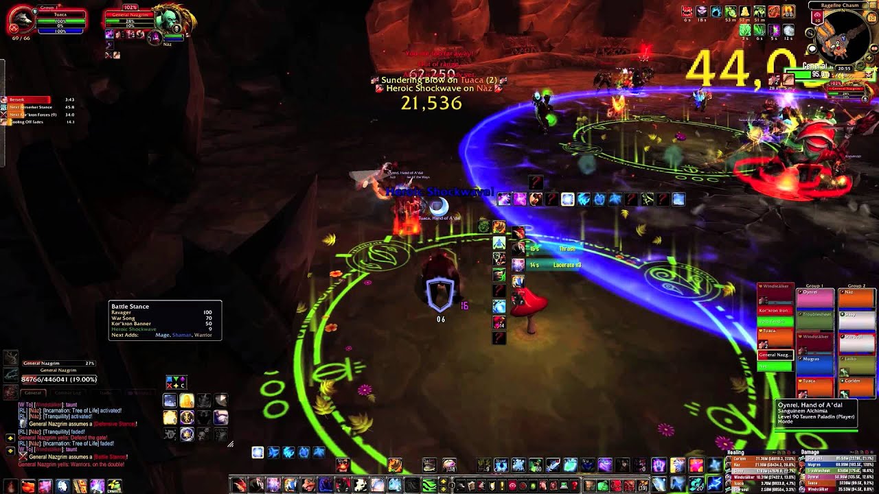 General Nazgrim 10 Man Normal - Siege of Orgrimmar - Druid Tank POV ...