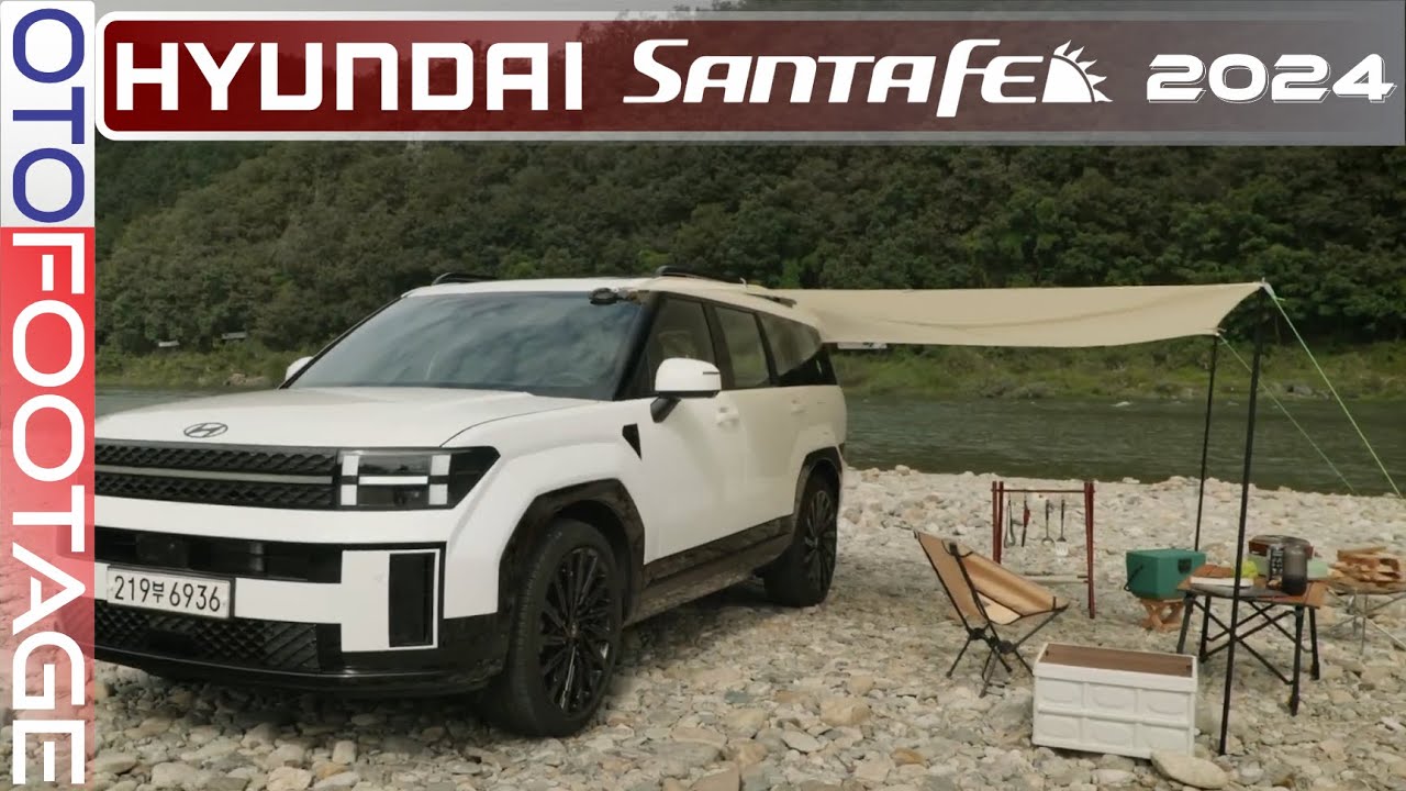 Camping With The All New Hyundai Santa Fe - YouTube