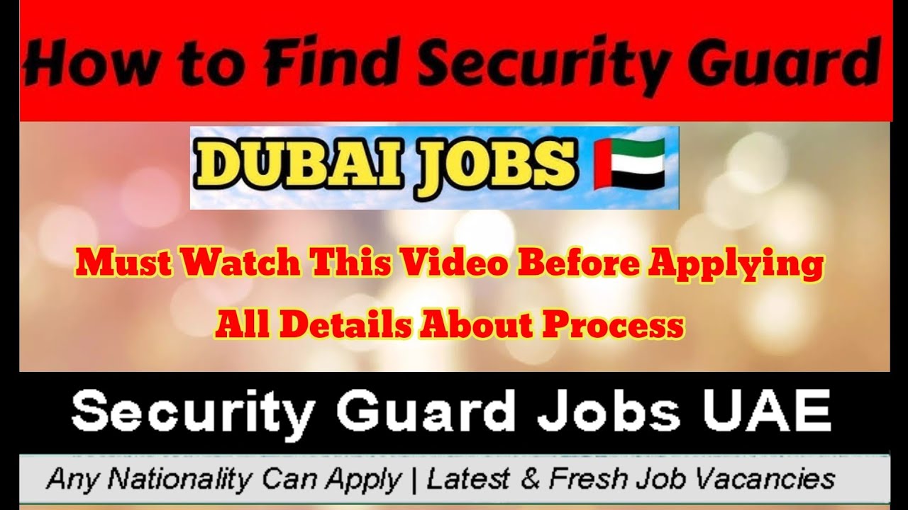 Exploring Security Guard Jobs: Roles, Responsibilities & How to Get ...