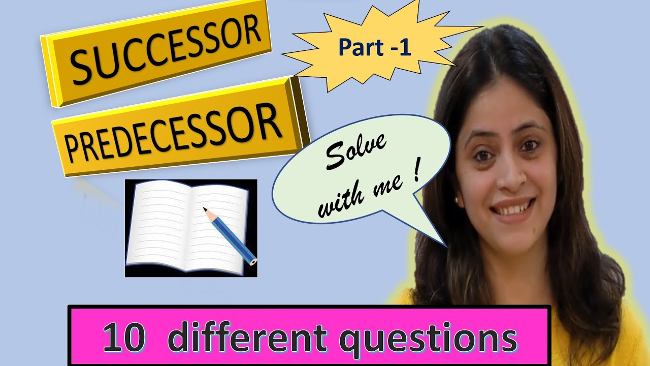 Questions /successor and predecessor/Part 1( Q -1 to 5 ) - YouTube