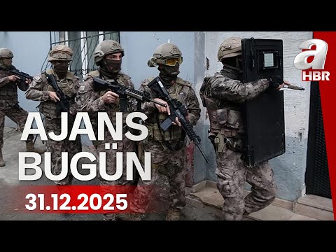 İstanbul'da 29 DEAŞ şüphelisi yakalandı! | Ajans Bugün -31.12.2025 | A Haber