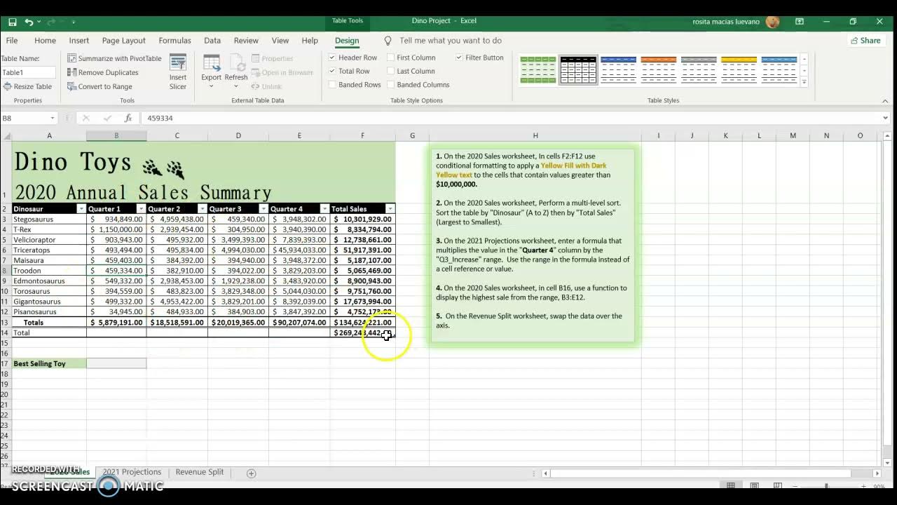Multi-Level Sort of an Excel Table - YouTube
