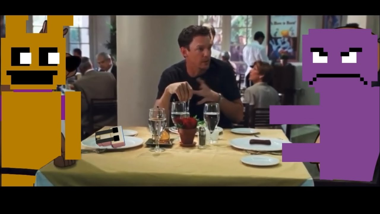 Purple guy meets live action purple guy (REAL) - YouTube