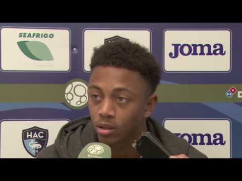 Avant Evreux - HAC en Coupe de France, interview de Nathaël Julan