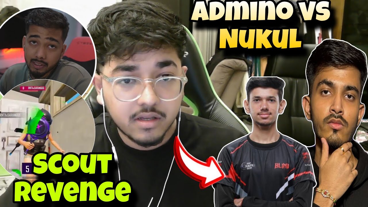 Sarang On Admino Vs Nukul 🚨 Reply Scout Revenge 🔥 Ghatak Dailog - YouTube