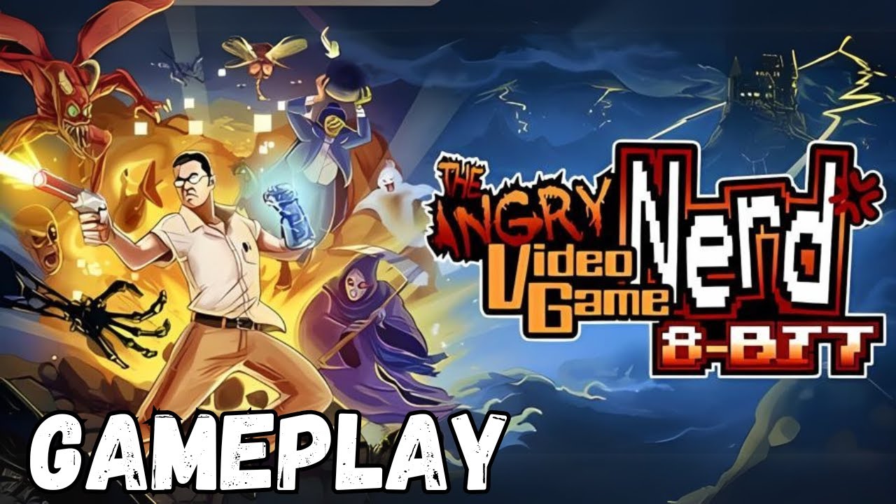 Angry Video Game Nerd 8-Bit Demo Gameplay - YouTube