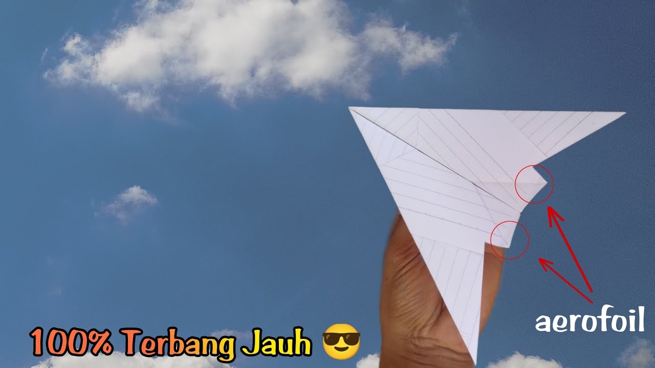 Pesawat kertas, Cara Membuat pesawat kertas terbang tinggi dan jauh ...