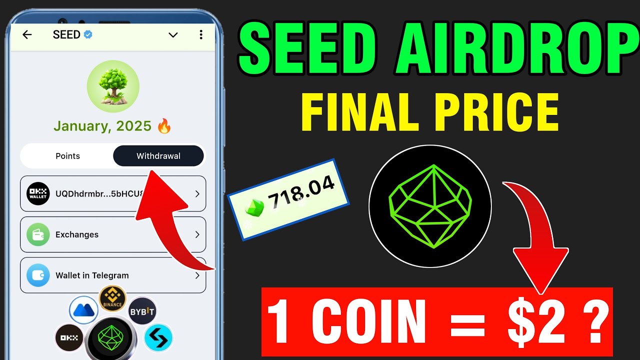 Seed Coin Price Prediction | Seed Airdrop Listing Date | Seed Airdrop ...