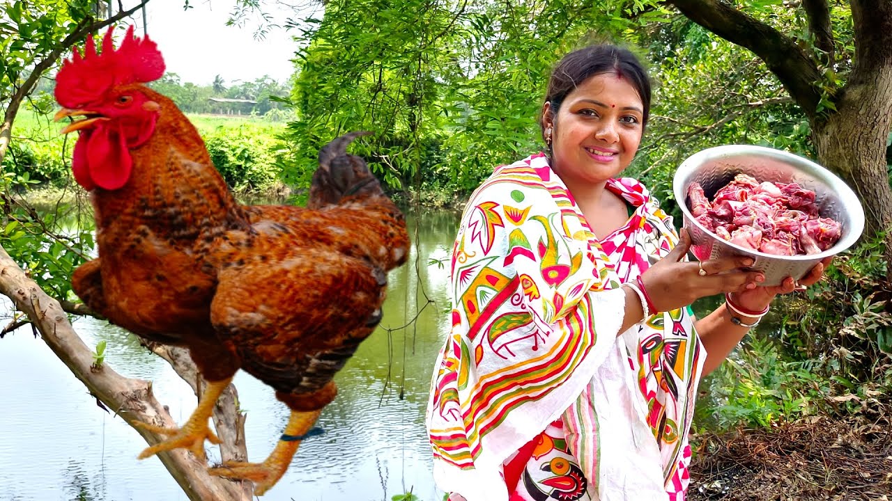 country chicken cutting and cleaning full process । Deshi chicken ...