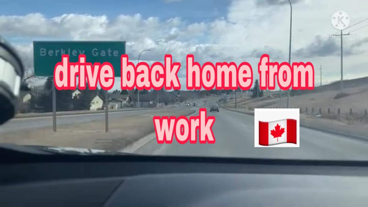 drive back home from work - YouTube