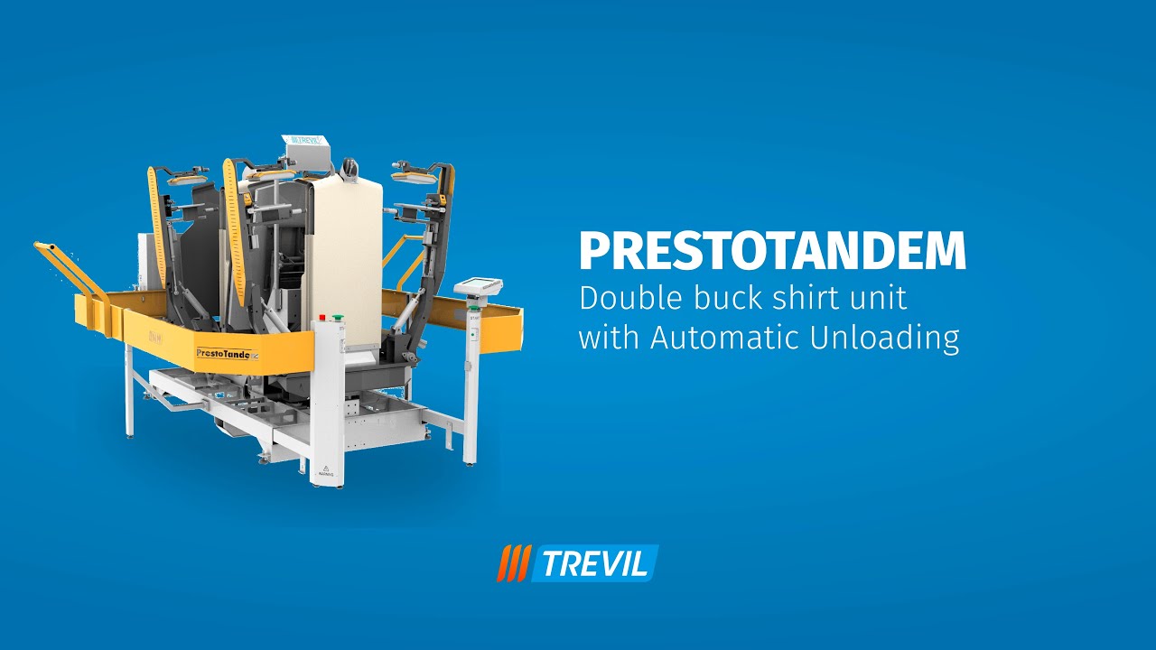 Introducing the PrestoTandem Double Buck Shirt Unit with Automatic ...