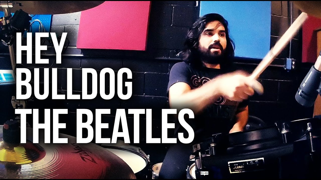 The Beatles | Hey Bulldog | Drum Cover - YouTube