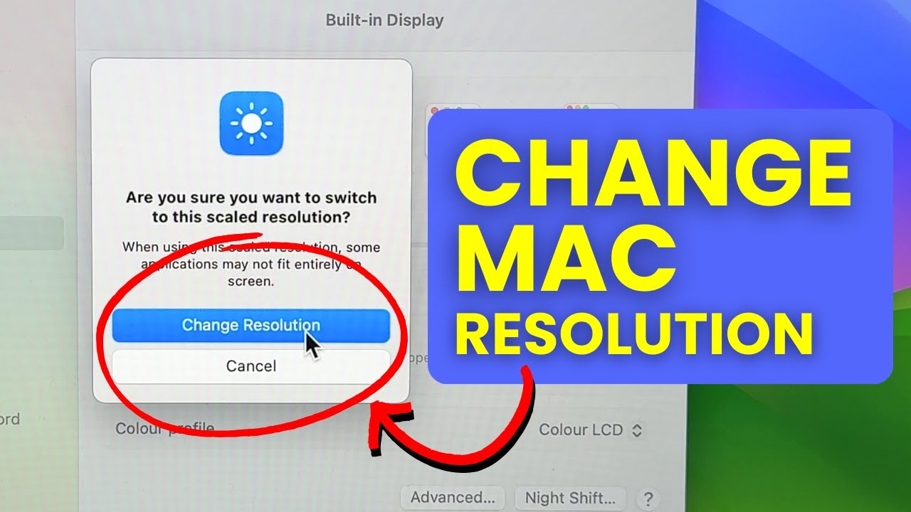 Change Display Resolution On Mac YouTube Change Display Resolution On Mac YouTube