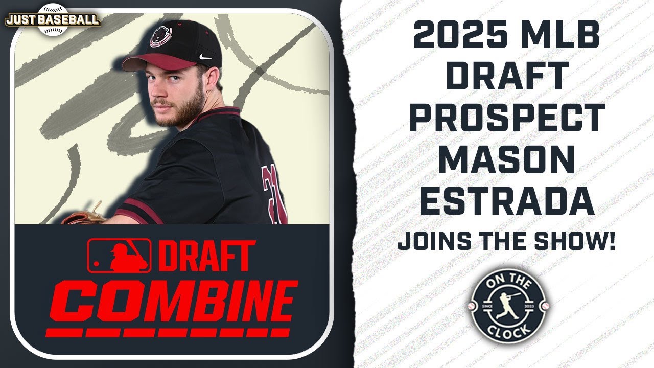 MLB Draft Combine: RHP Mason Estrada, Tennessee - YouTube