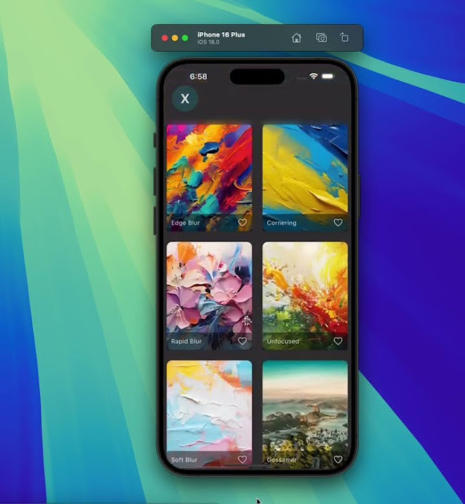 Animated soft-edge blur effect using Flutter #coding #fluttter - YouTube