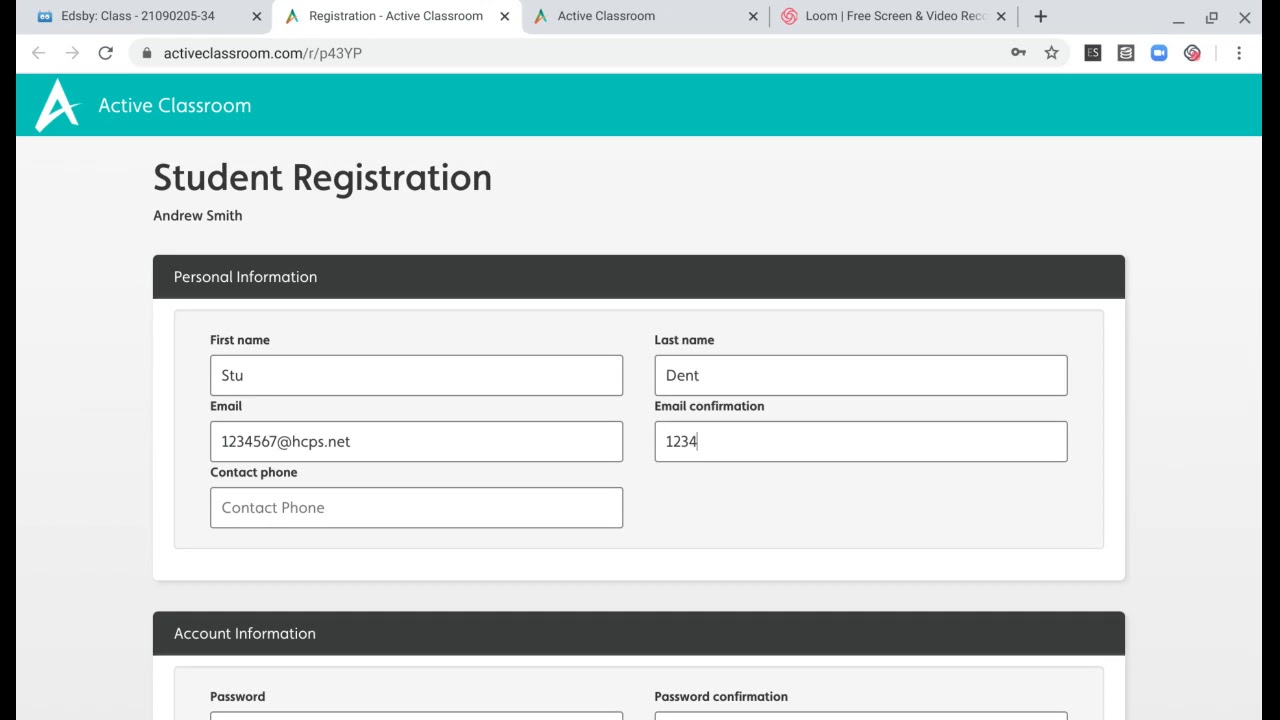 How to log into Active Classroom - YouTube
