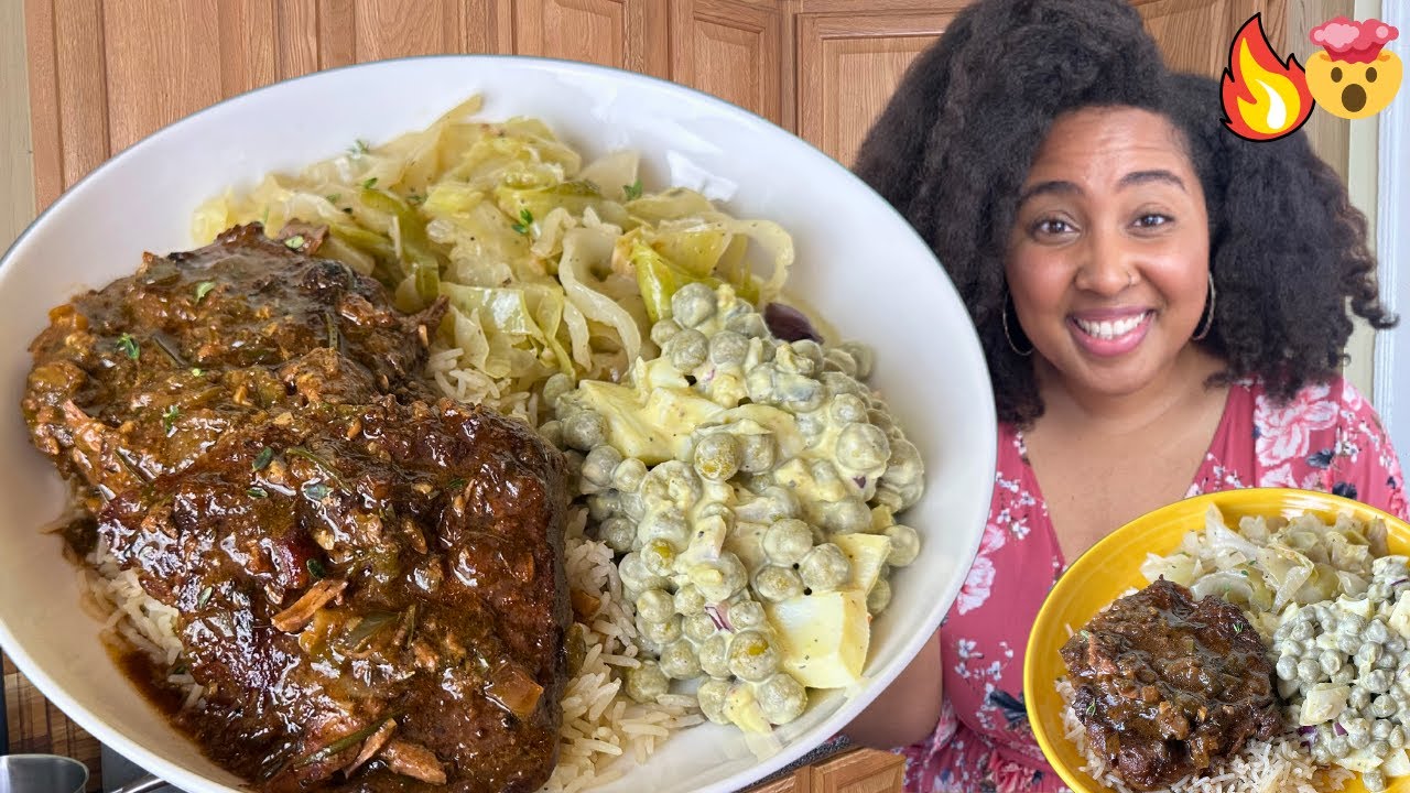 Church Lady Plates! STEAK N' GRAVY | CABBAGE ( 🚫 Meat, but 💣 ), PEA ...