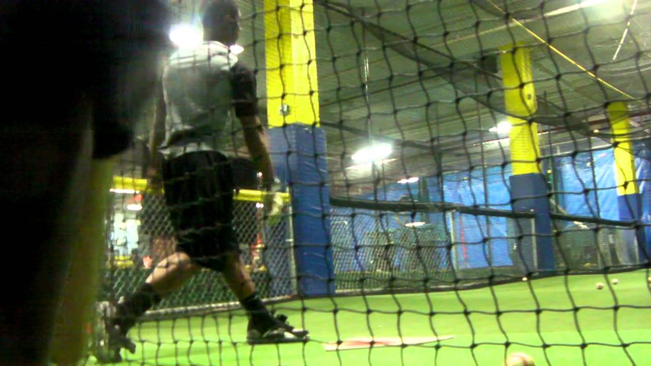 2012 Center Fielder Clinton Barrett Arnold@ NYhittingAcademy of Harlem ...