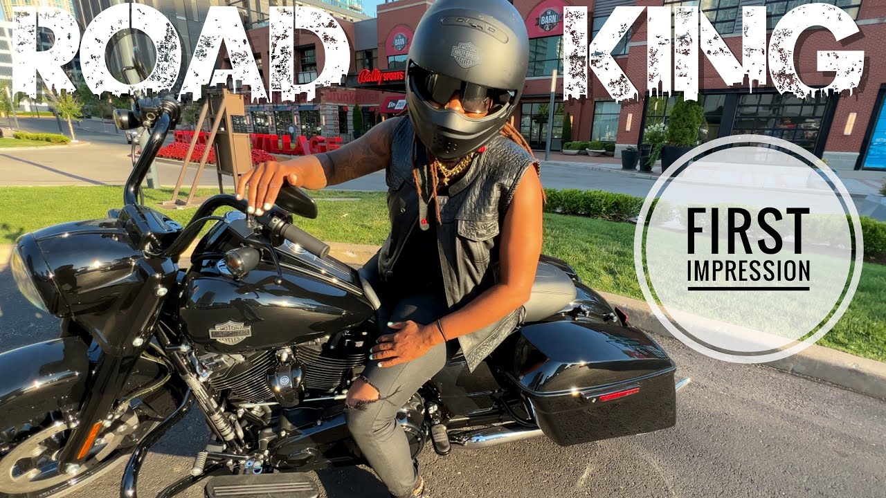 My First Time Riding My New Road King I've Had For 7 months! (First ...