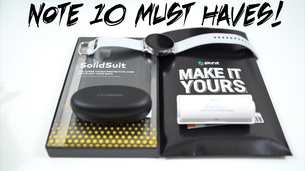 Galaxy Note 10 Must Have Accessories (Links in Description!) - YouTube