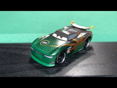 Mattel Disney Cars 3 2018 Conrad Camber #82 Shiny Wax Next-Gen Die-cast Review