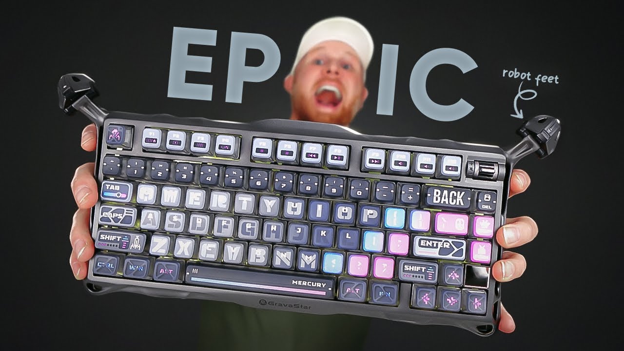 This Keyboard Has LEGS - YouTube