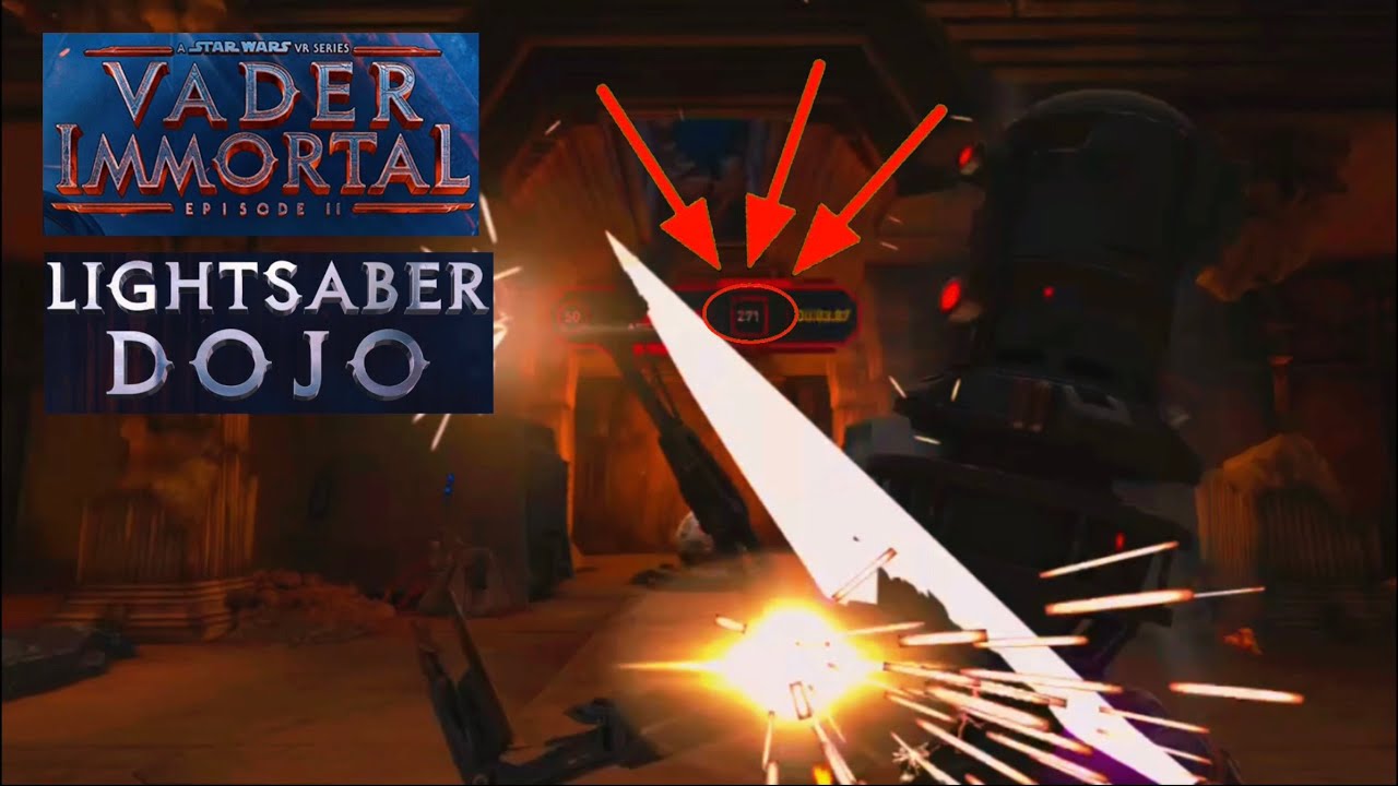 Vader Immortal Episode II Lightsaber Dojo! 270+ Eliminations! - YouTube