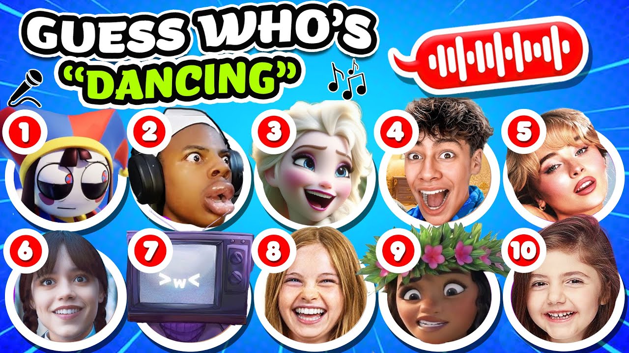 🔊Guess Who’s Dancing💃Who’s Singing🎤Elsa, Lay Lay, Ferran,Salish Matter ...