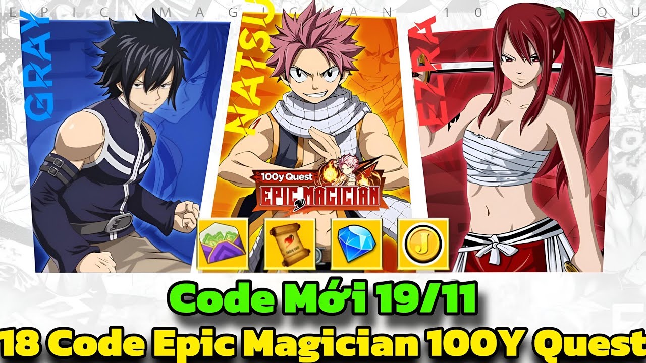 Epic Magician: 100y Quest - Code Mới & 18 Giftcode Epic Magician 100y Quest Cho Newbie 19/11 ...