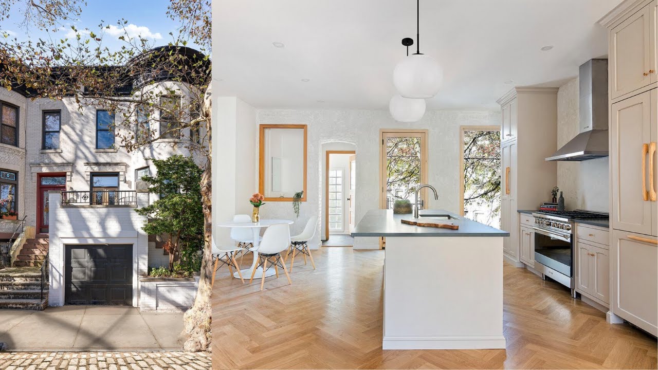 INSIDE a TRANQUIL 3-STORY Home in BROOKLYN NYC | 6 Bay Ridge Place ...
