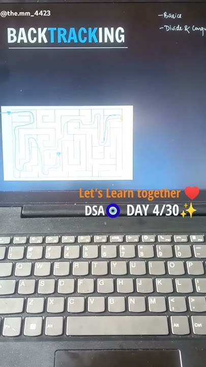 Backtracking | DSA | DAY 4/30 #programming #coding #dsa#algorithms #trending #viral # ...