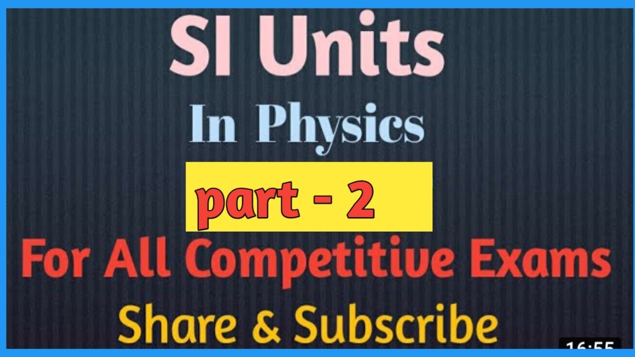 Unit Measurement SI Unit Part 2 By Deepu Sir YouTube unit-measurement-si-unit-part-2-by-deepu-sir-youtube