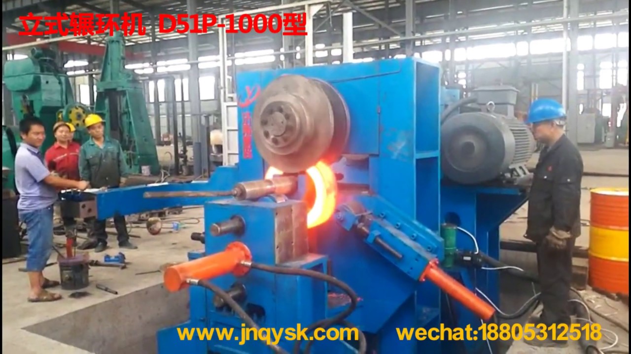 1000mm vertical ring rolling mechine，Reaming machine/cnforgingpress.com ...