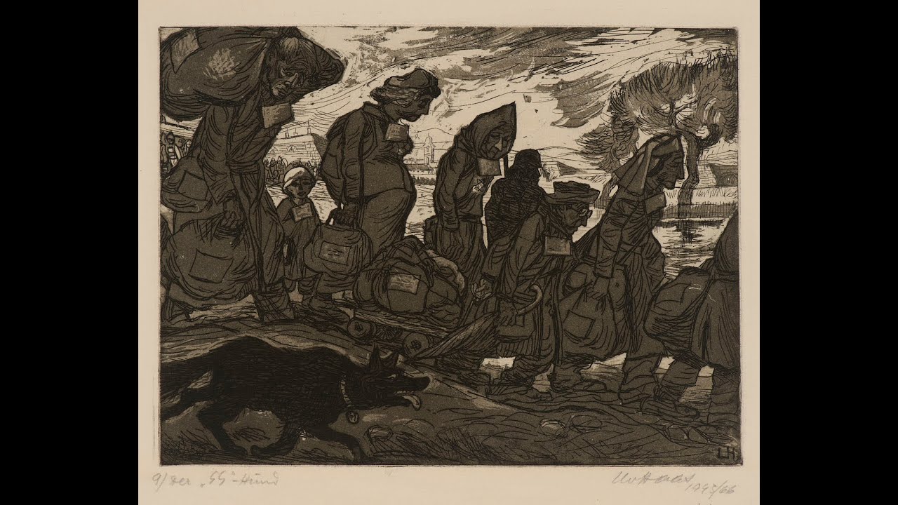 Leo Haas— Illustrations from the Theresienstadt Ghetto Camp 1080 - YouTube
