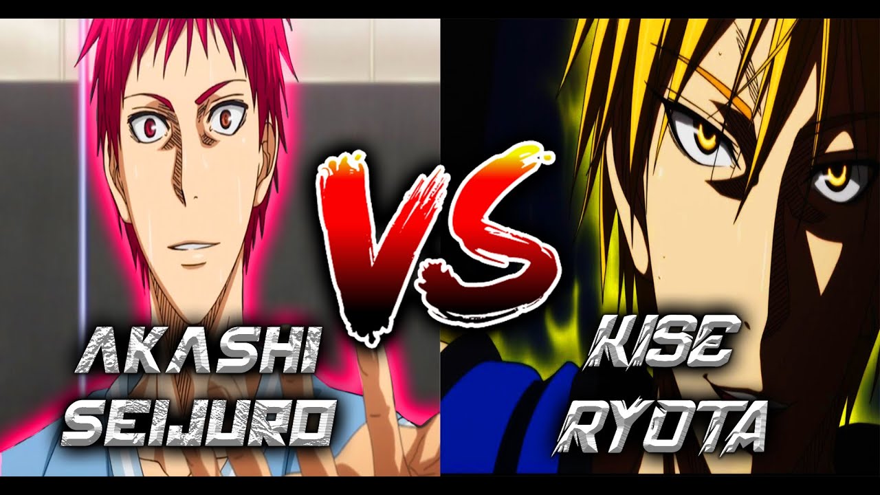 Akashi vs Kise (Emperor Eye VS Perfect Copy?!) - YouTube