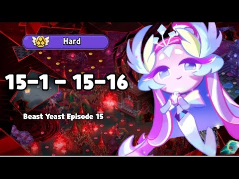 Beast Yeast 15-1 - 15-16 Hard Mode Guide | Cookie Run Kingdom 