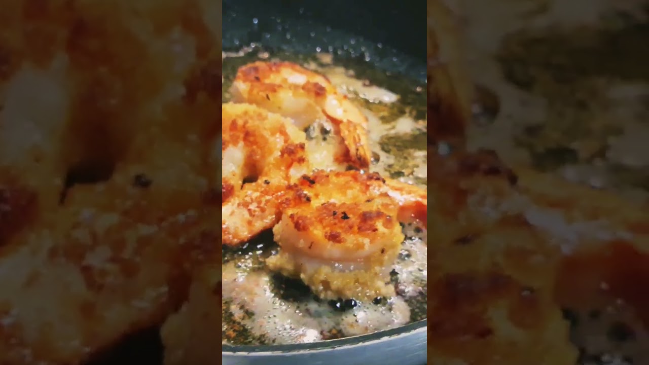 Black Tiger Garnelen - paniert in Bratpfanne. - YouTube