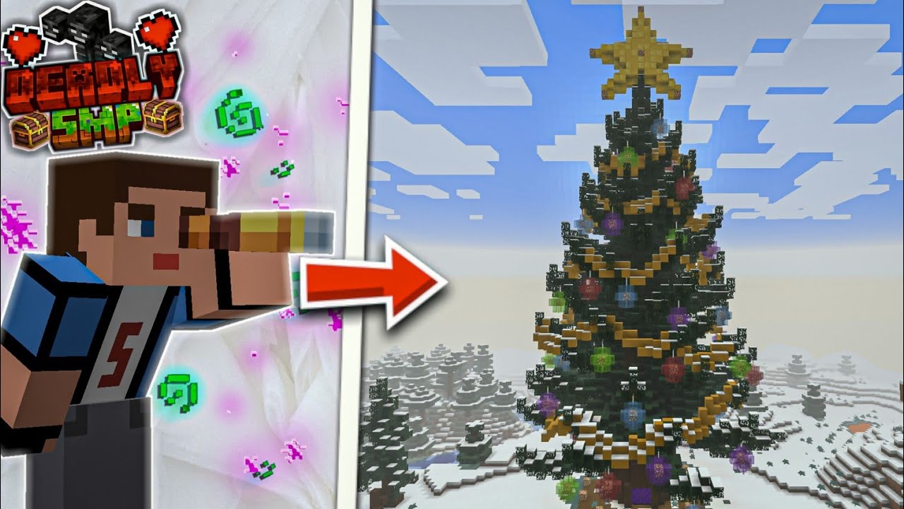 Why I Made CHRISTMAS TREE In This Lifesteal Smp | DEADLY SMP - YouTube