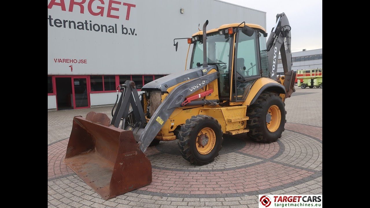 780140 VOLVO BL60B 4x4 BACKHOE LOADER 2014 5542HRS - YouTube