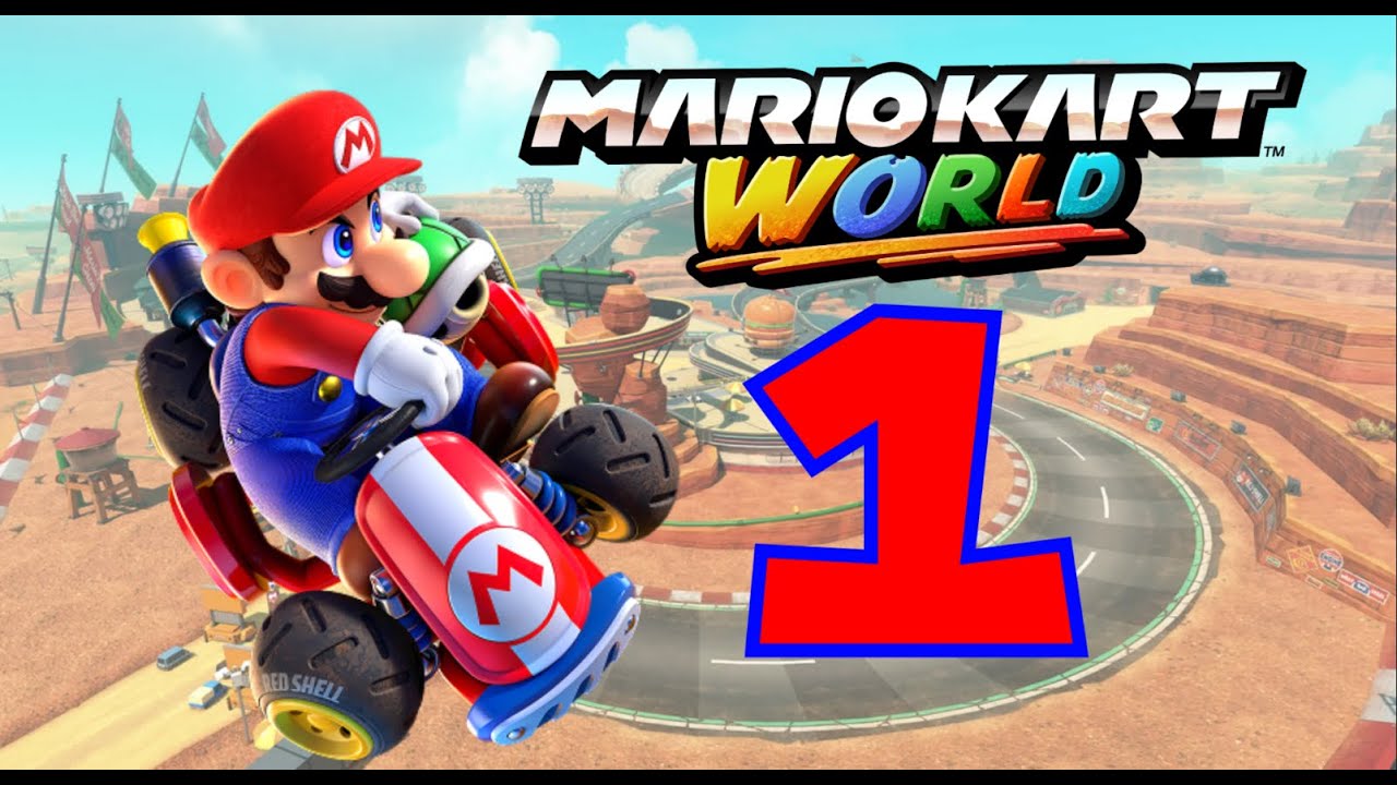Focus, M! Mario Kart World Walkthrough Part 1! - YouTube