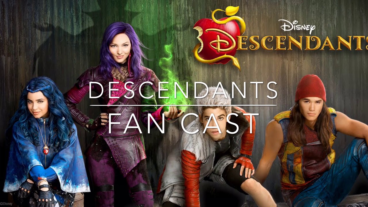 Descendants Fan Cast - YouTube