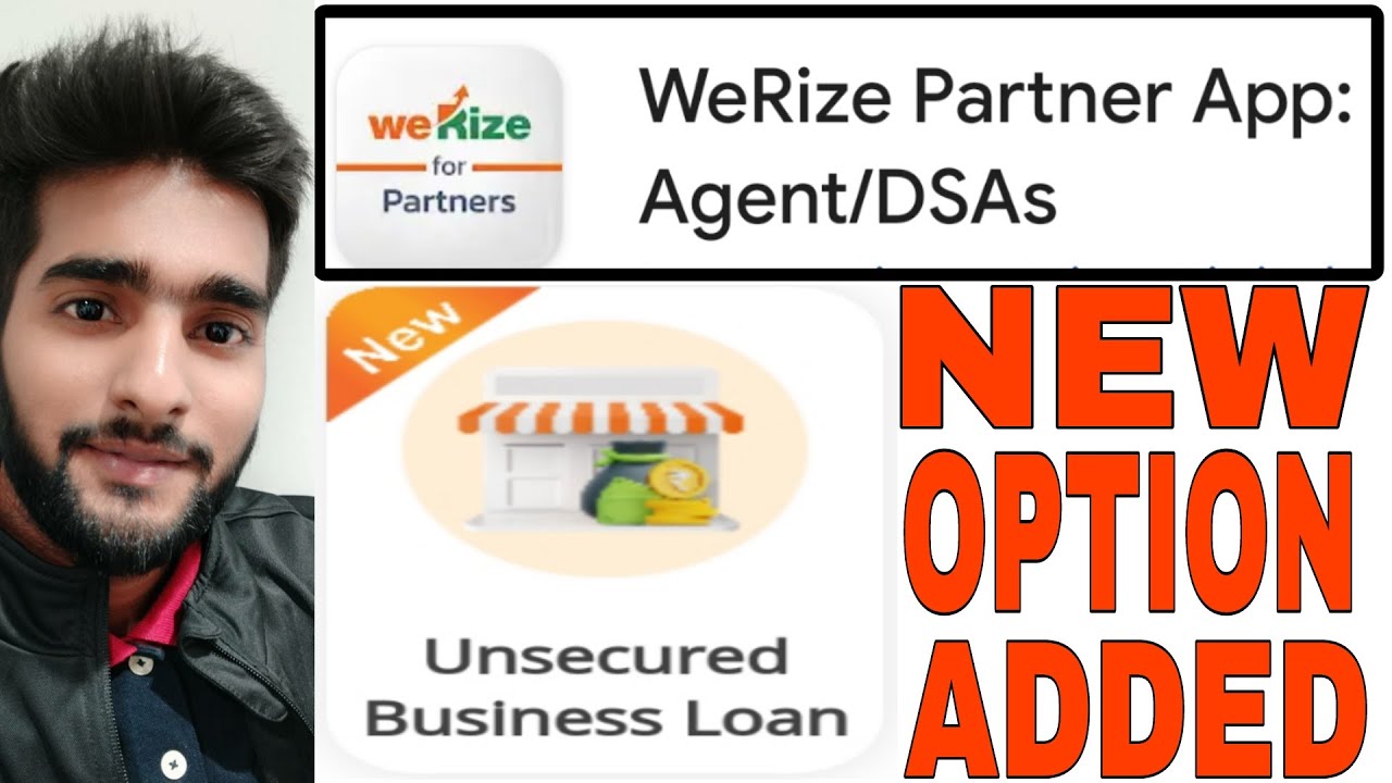 Werize Partner added new option | Werize Partner unsecured business ...