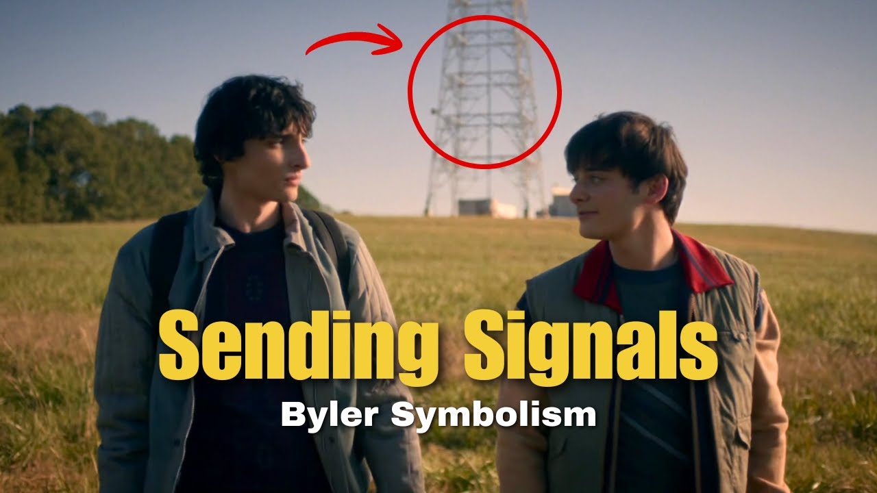 BYLER SYMBOLISM: Field Scene & Sending Signals (Stranger Things S5 ...